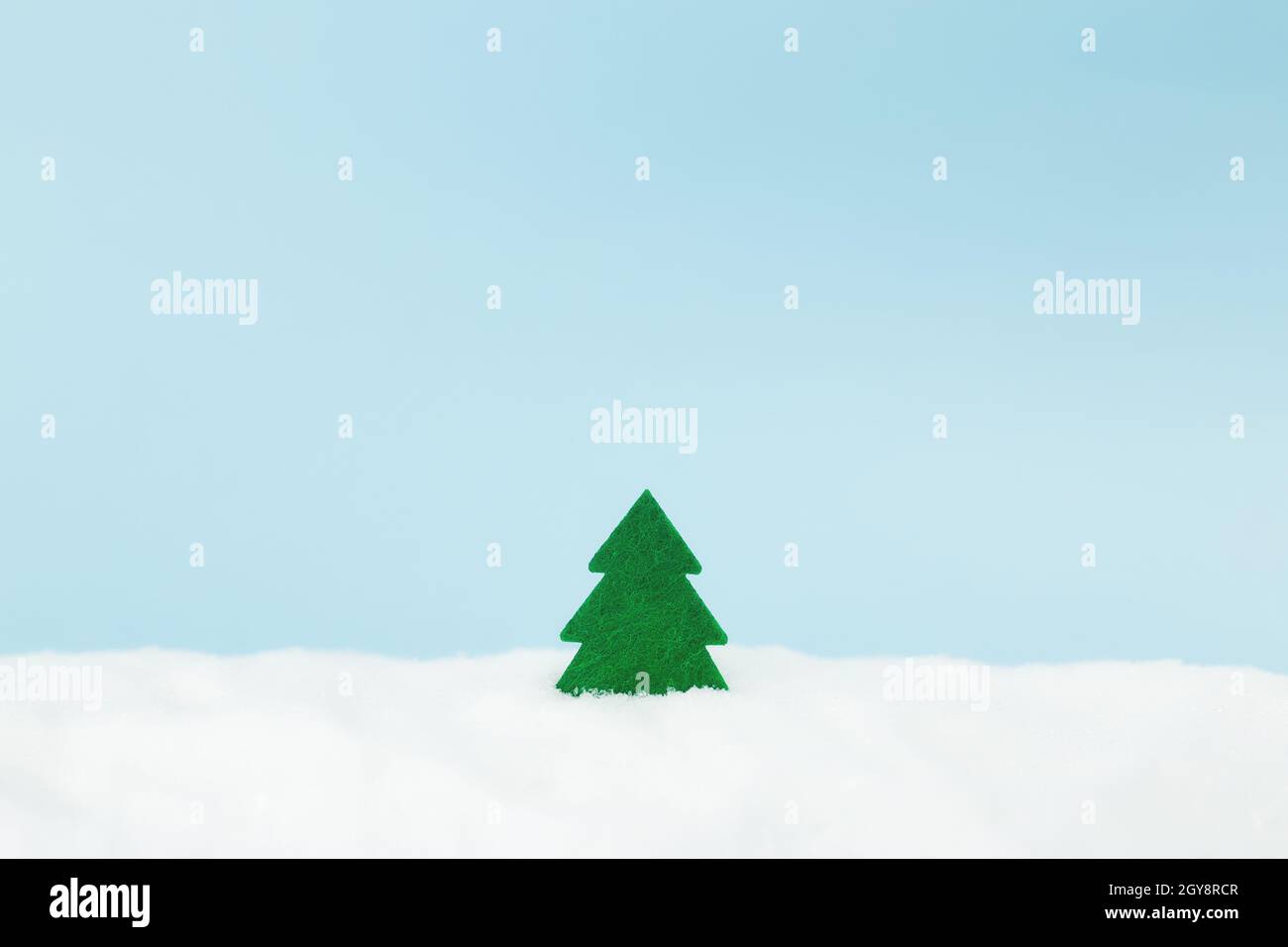 Blue fake christmas tree hi-res stock photography and images - Alamy