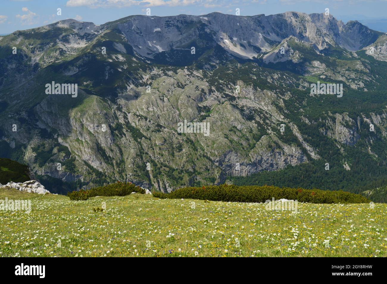 Maglic mountain, Bosnia and Herzegovina and Montenegro Stock Photo - Alamy