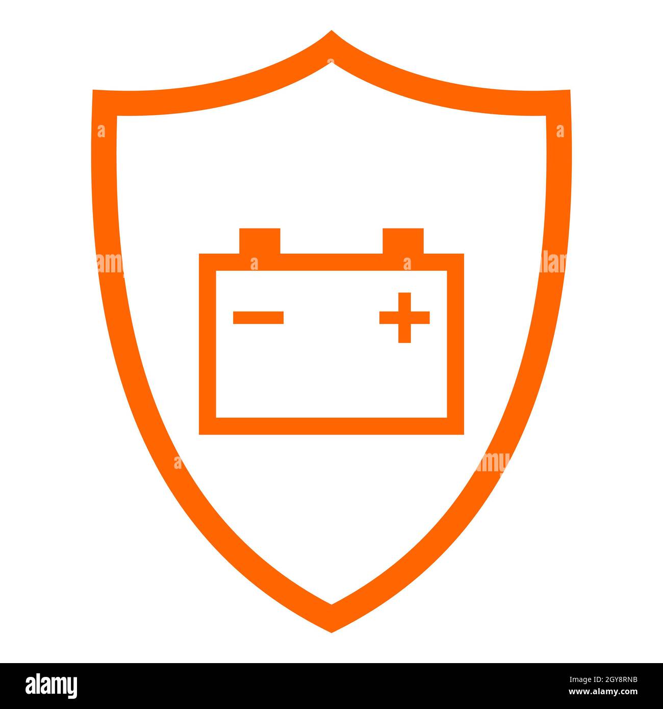 Car battery guard Cut Out Stock Images & Pictures - Alamy