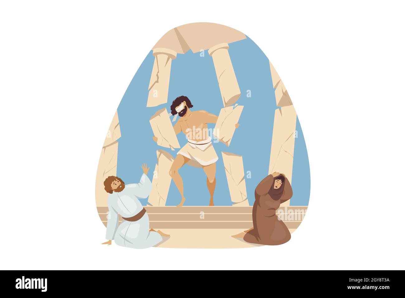 Bible, religion, christianity concept. Old Testament biblical Genesis ...