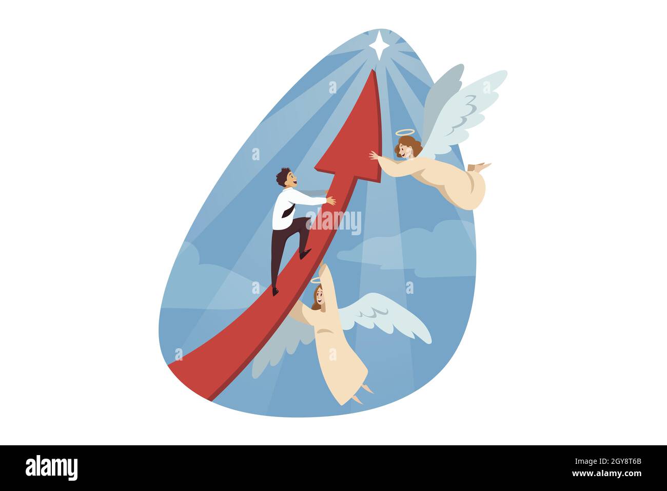 Religion, christianity, support, startup, goal achievement concept ...