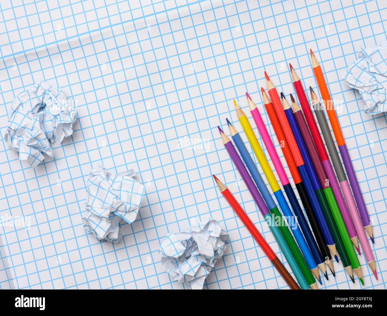 Squared paper background hi-res stock photography and images - Alamy