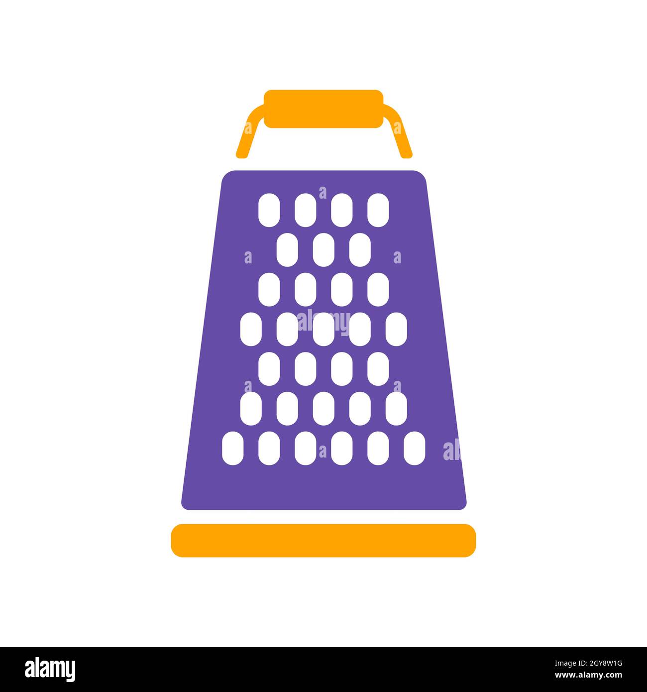 Grater vector glyph icon. Kitchen appliance. Graph symbol for cooking ...