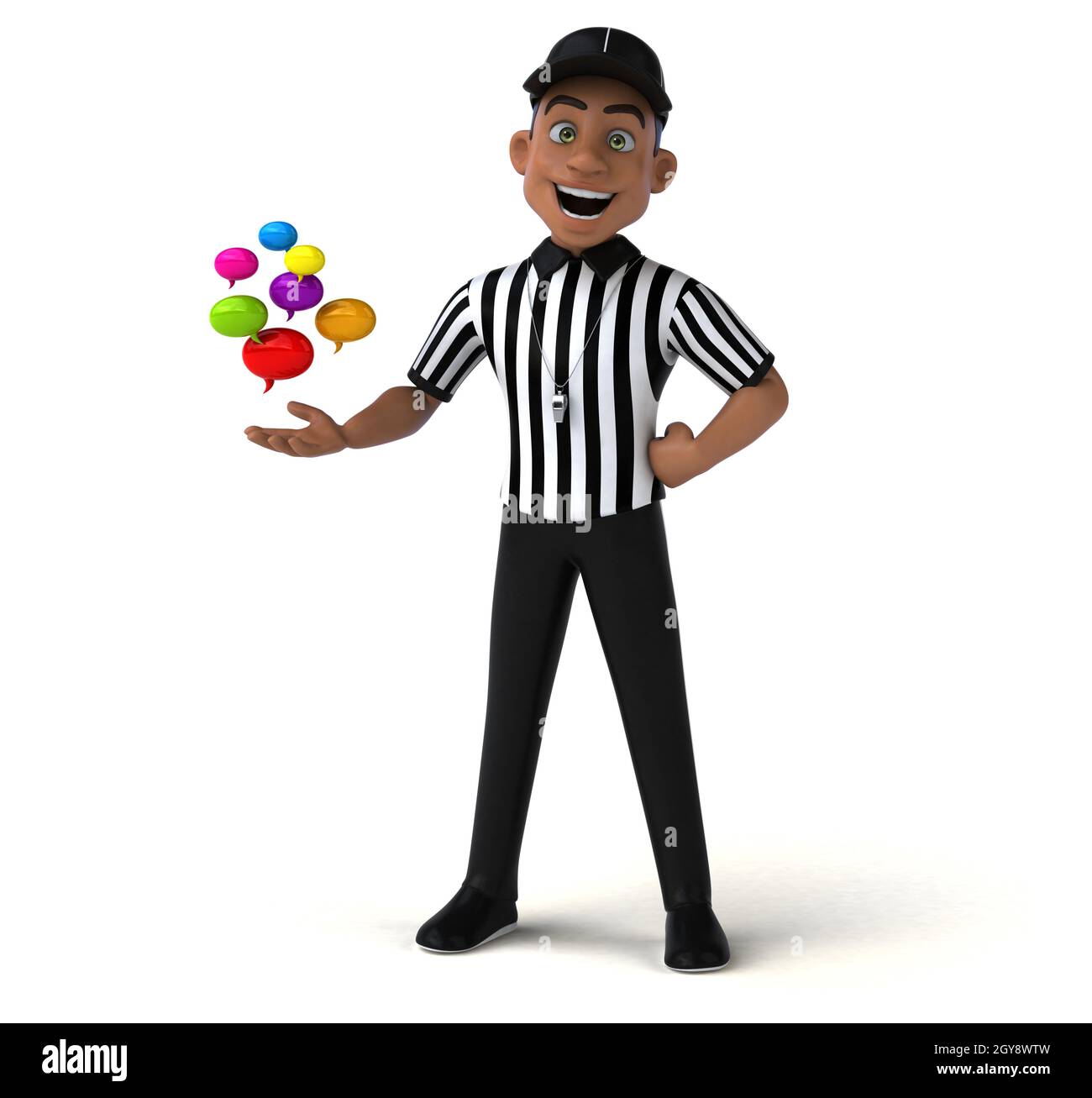 Bubble football referee hi-res stock photography and images - Alamy