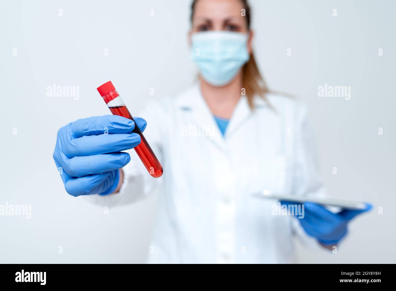 Studying Toxic Virus Analyzing Viral Discovery New Laboratory ...