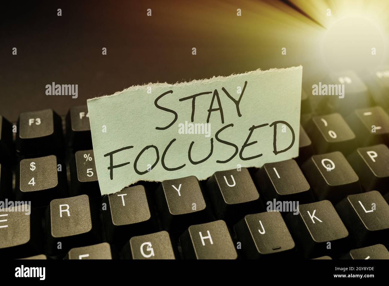 Stay focused hi-res stock photography and images - Alamy
