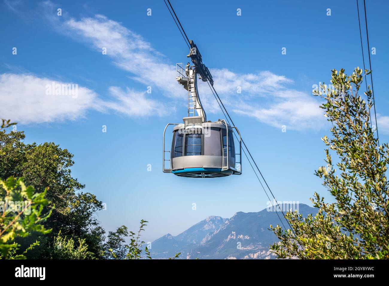 Cable car up monte baldo italy hi-res stock photography and images - Alamy