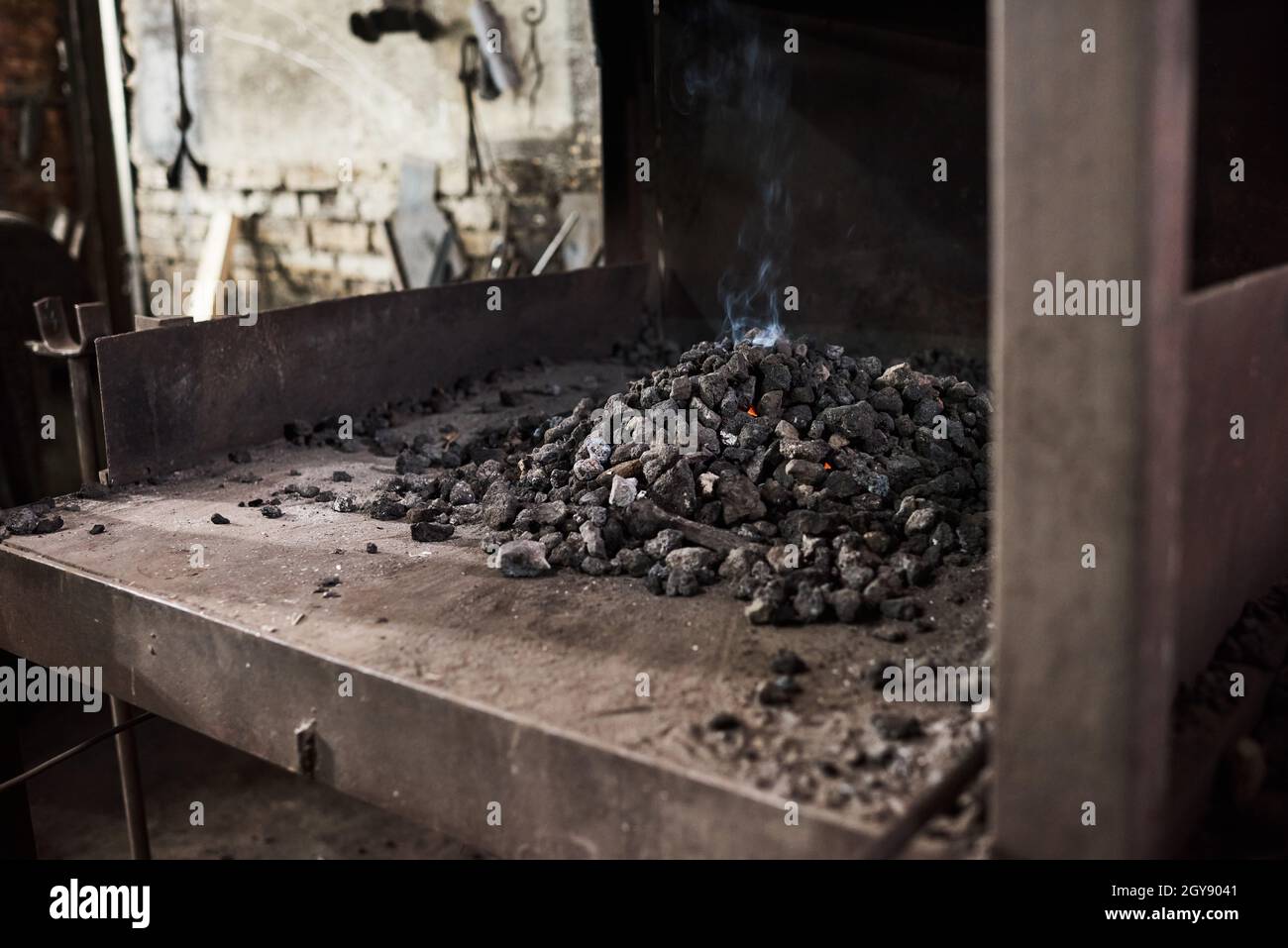 Coal furnace factory hi-res stock photography and images - Alamy