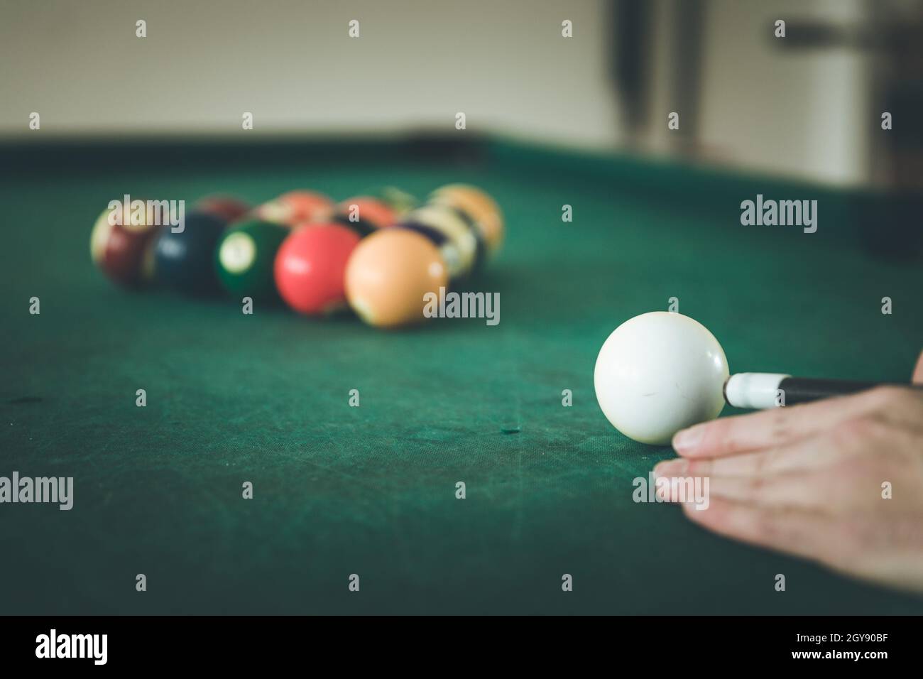Billard balls hi-res stock photography and images - Alamy