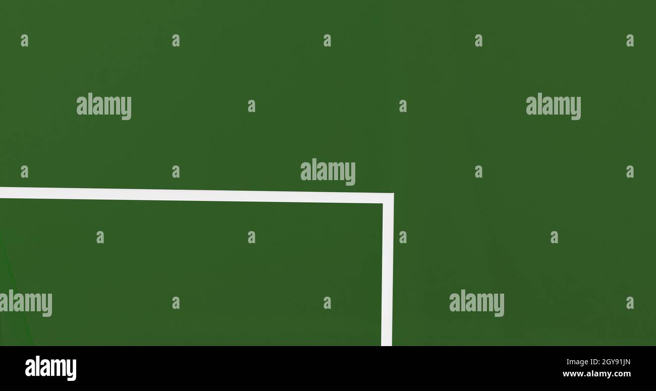 penalty area playing field for football soccer sport game Stock Photo ...