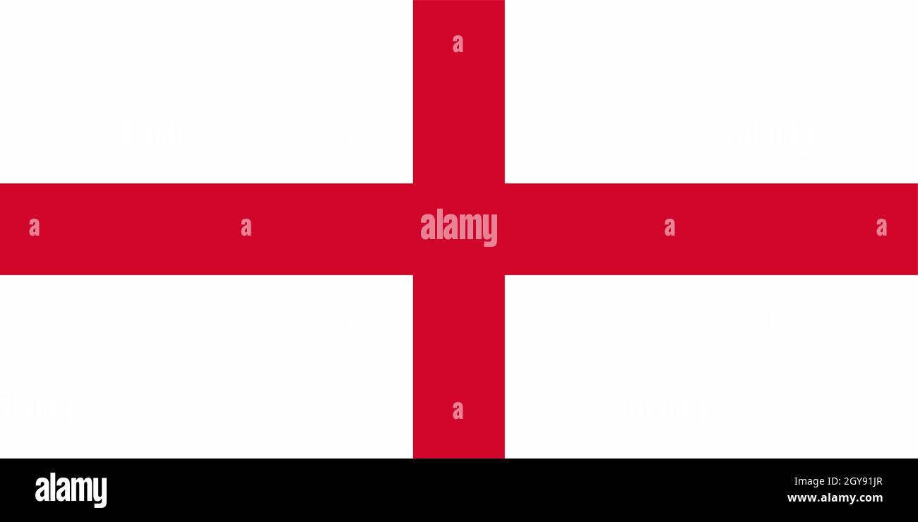 the English national flag of England, UK Stock Photo - Alamy