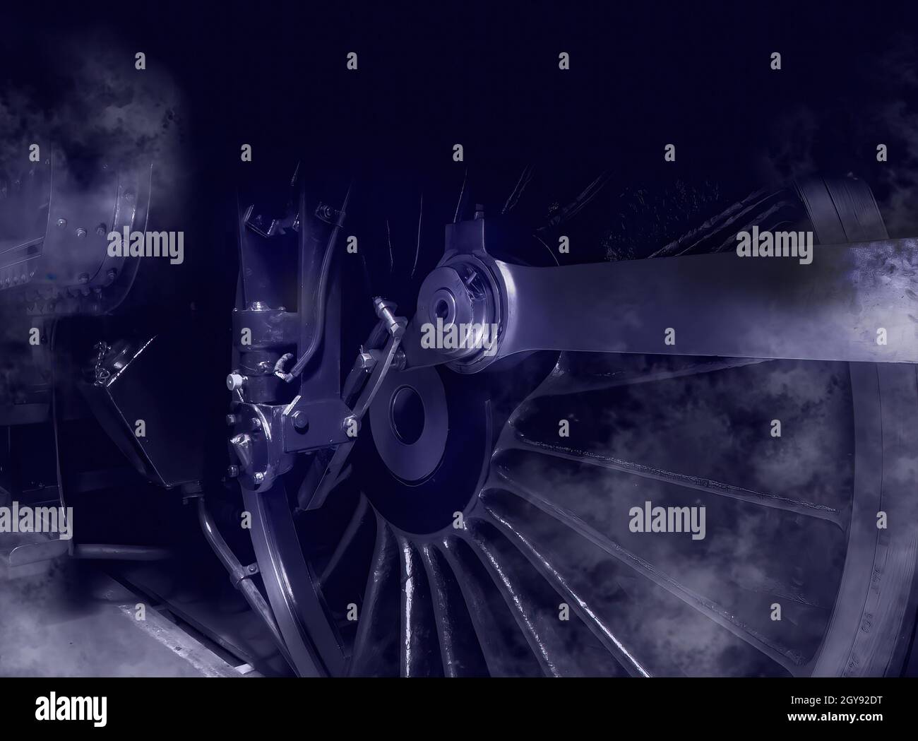 Vintage british steam train hi-res stock photography and images - Alamy