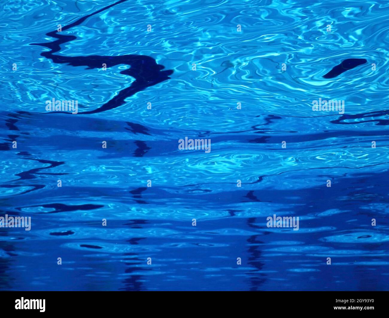 Water Surface Underwater, Swimming Pool Surface Water Background Stock ...