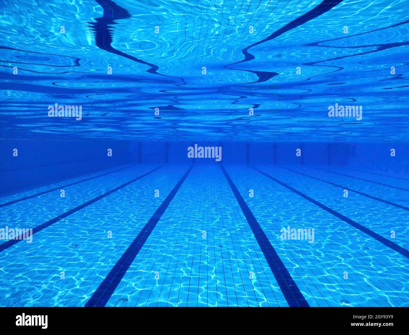 Swimming Pool Underwater Sport water background Stock Photo - Alamy