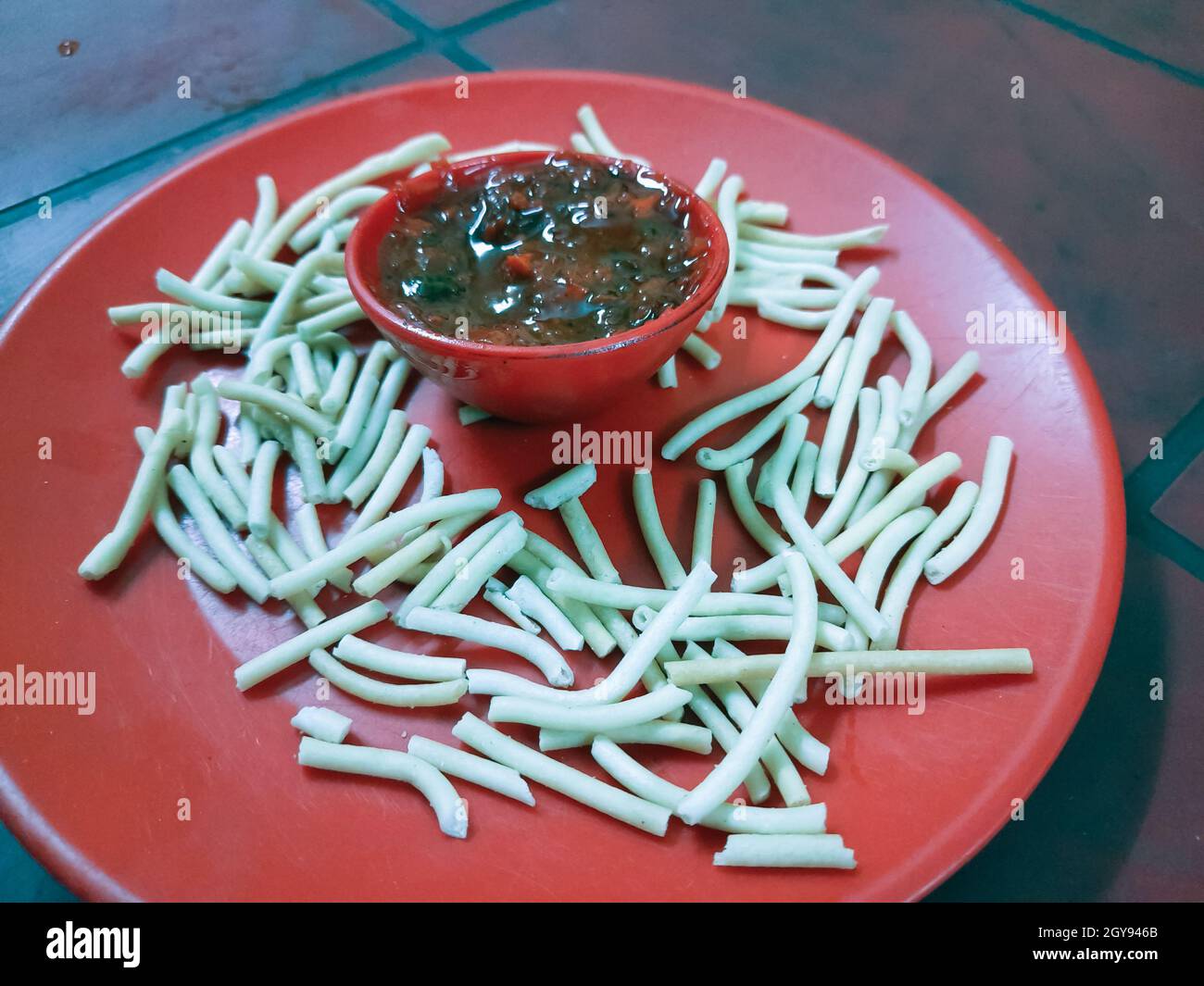 Schezwan chutney hi-res stock photography and images - Alamy