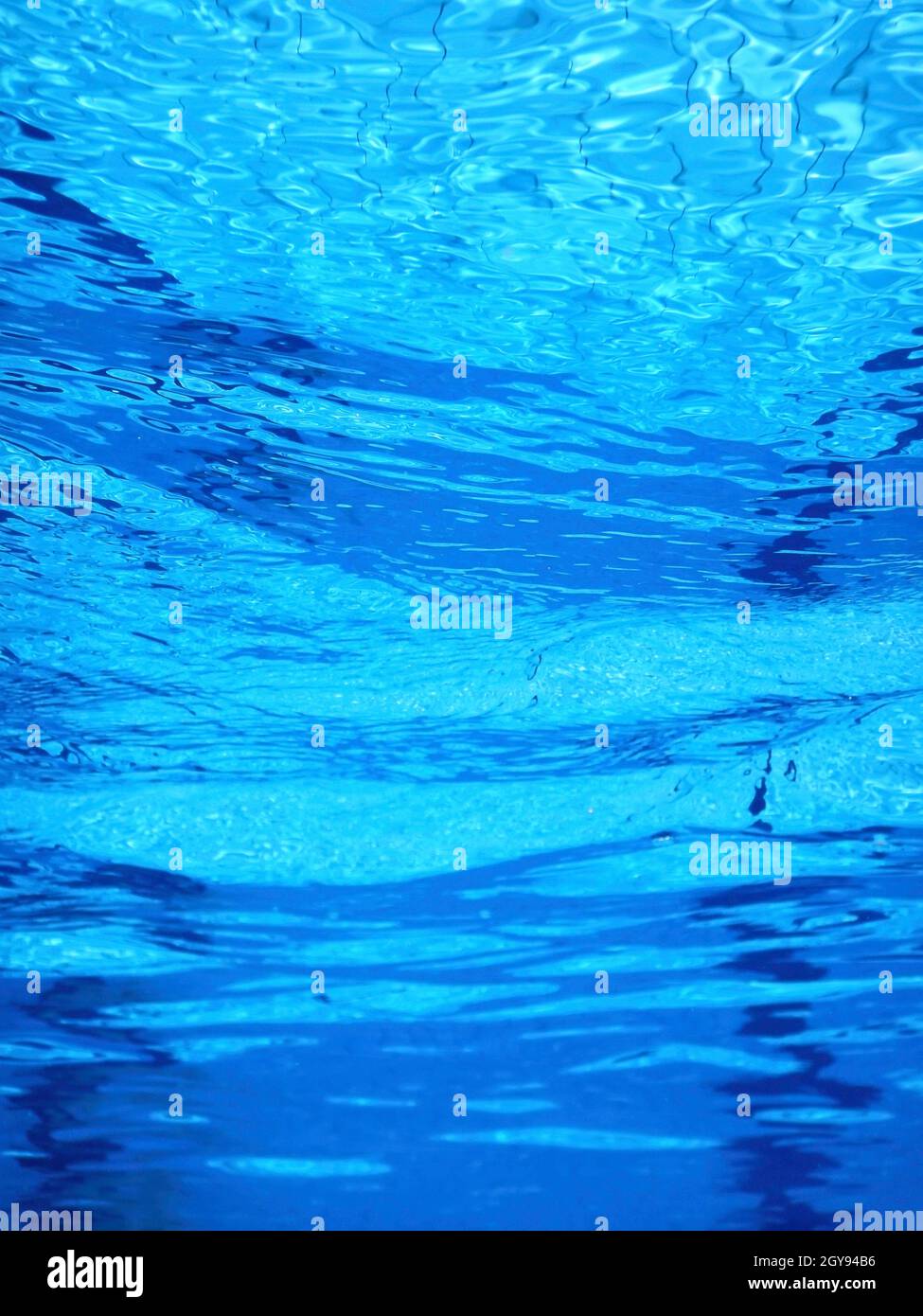 Water Surface Underwater, Swimming Pool Surface Water Background Stock ...