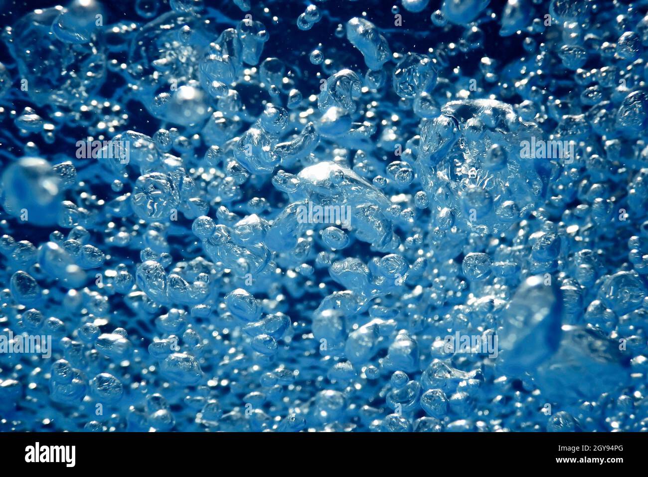 Air Bubbles, Underwater Bubbles Abstract Underwater Background Stock ...