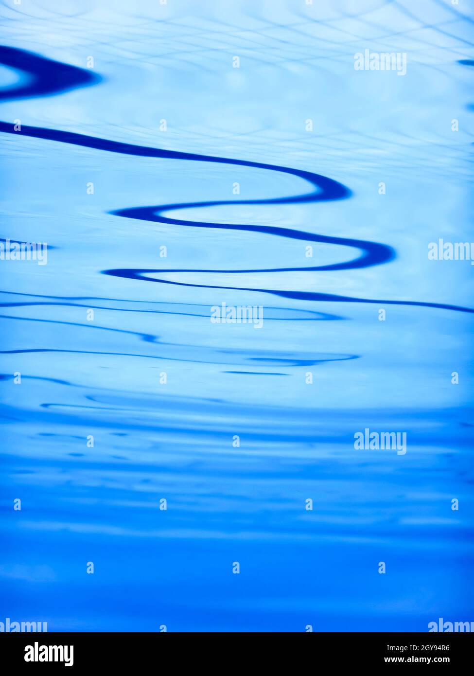 Water Surface Underwater, Swimming Pool Surface Water Background Stock ...