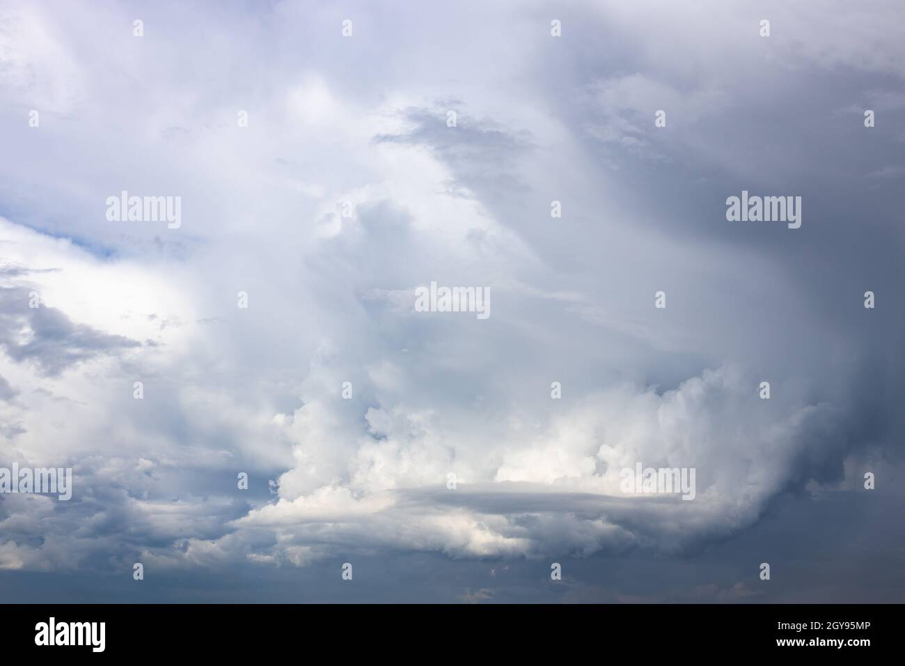 picturesque dark gray storm clouds on June day Stock Photo - Alamy