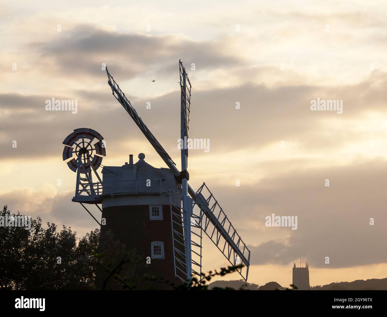 Cley windmill in Cley next the Sea; Norfolk; UK Stock Photo - Alamy