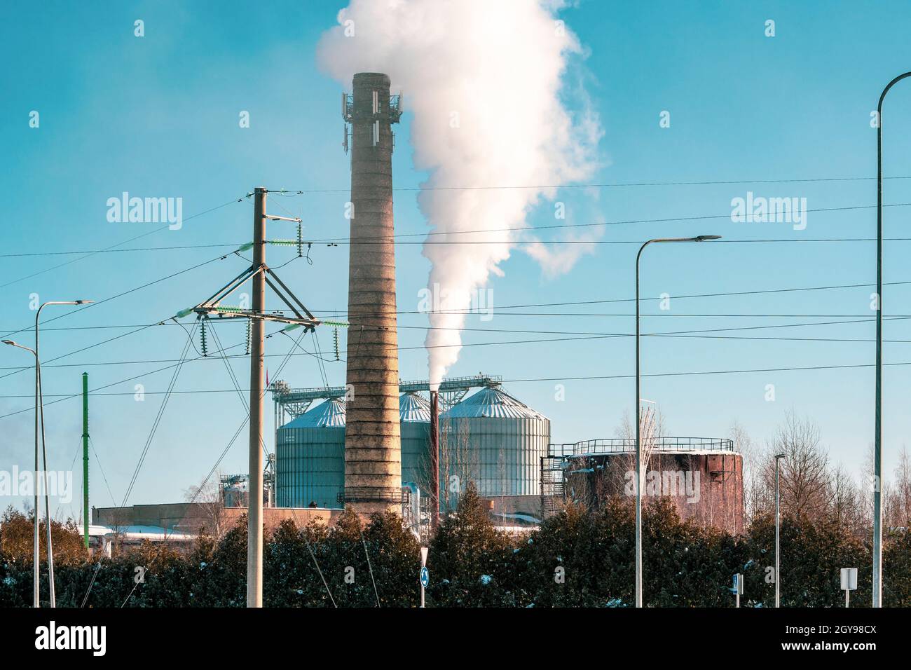 Atmospheric Air Pollution From Industrial Smoke. Environmental ...