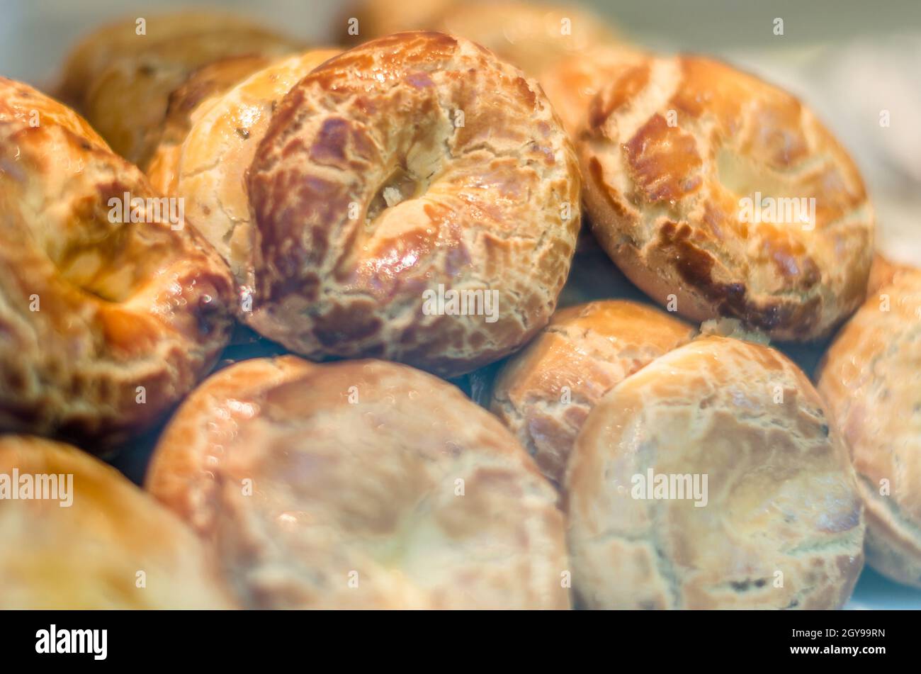 Donuts on a plate, typical Spanish product Stock Photo - Alamy