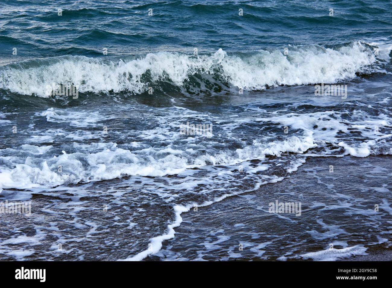 Blue water storm hi-res stock photography and images - Alamy