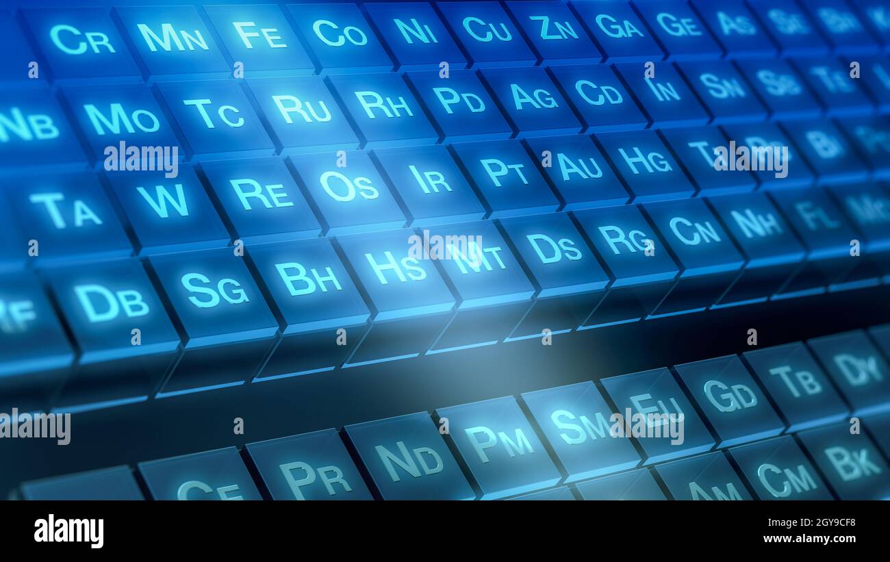 Diagram periodic table elements hi-res stock photography and images - Alamy