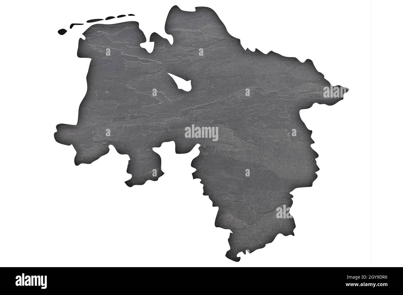 Lower saxony state map hi-res stock photography and images - Alamy