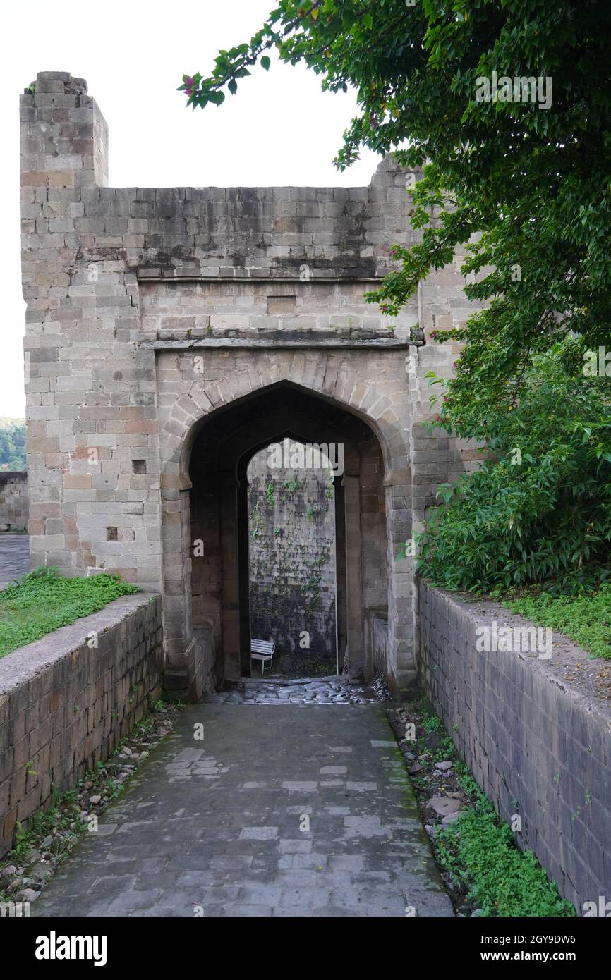 Entry Gate of Fort Stock Photo - Alamy