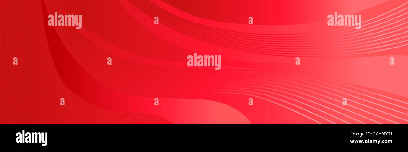 Abstract red background with gradient lines - Vector illustration Stock ...