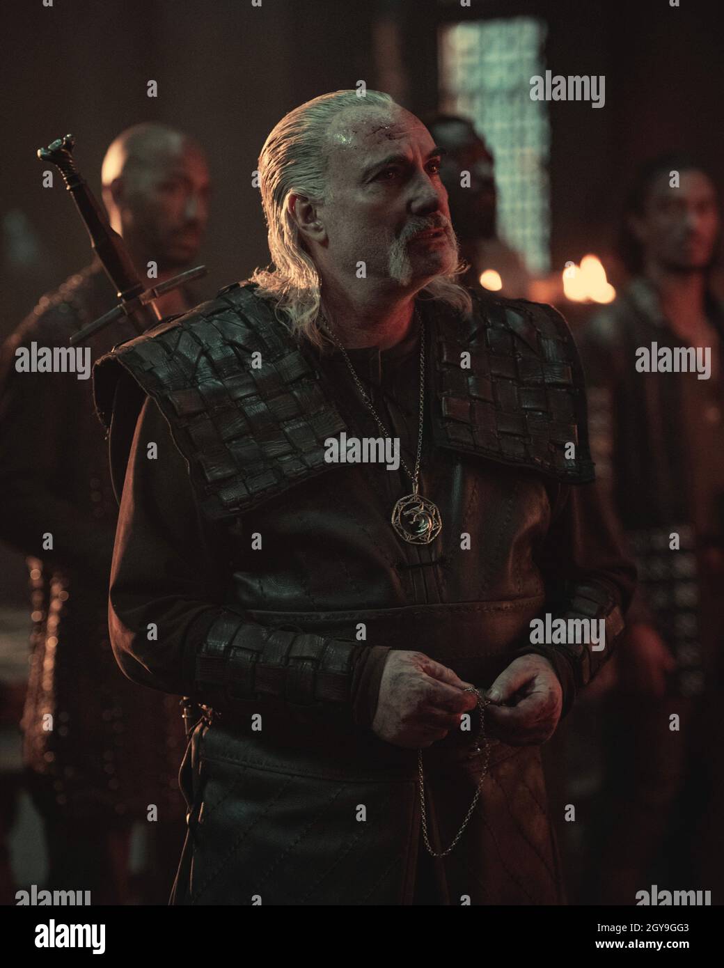 Kim Bodnia, "The Witcher" Season 2 (2021). Photo Credit: Jay Maidment ...