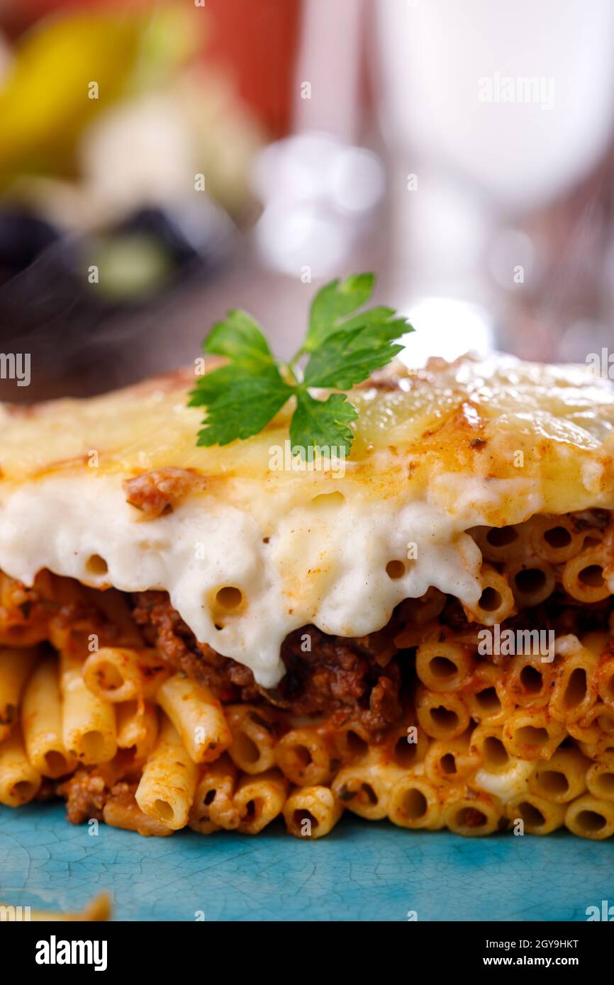 Pastitsio hi-res stock photography and images - Alamy