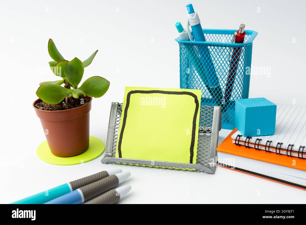 Tidy Workspace Setup, Writing Desk Tools And Equipment, Time Management ...