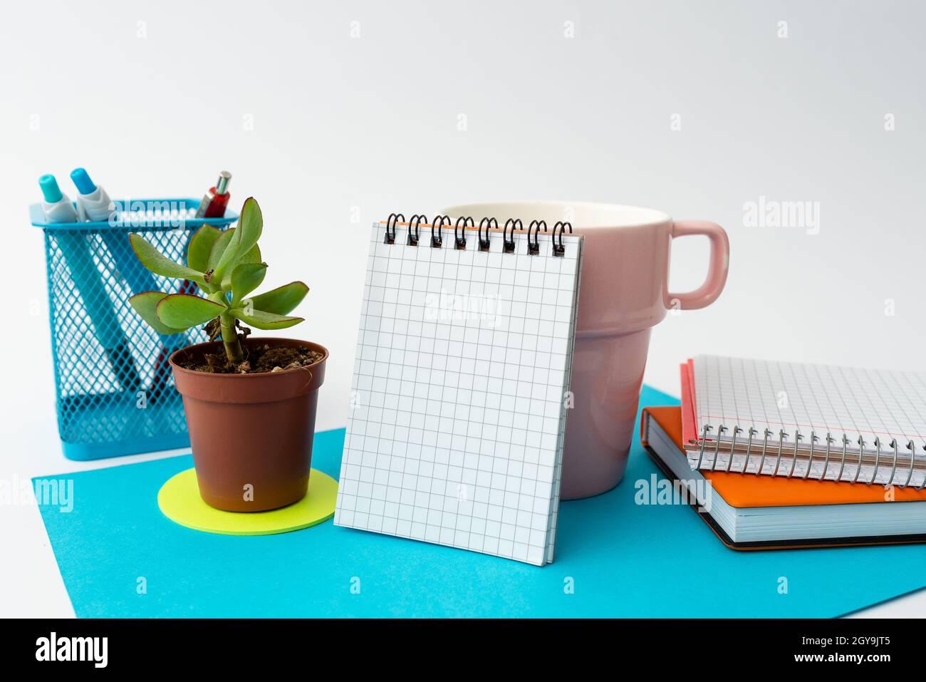 Tidy Workspace Setup, Writing Desk Tools And Equipment, Time Management ...