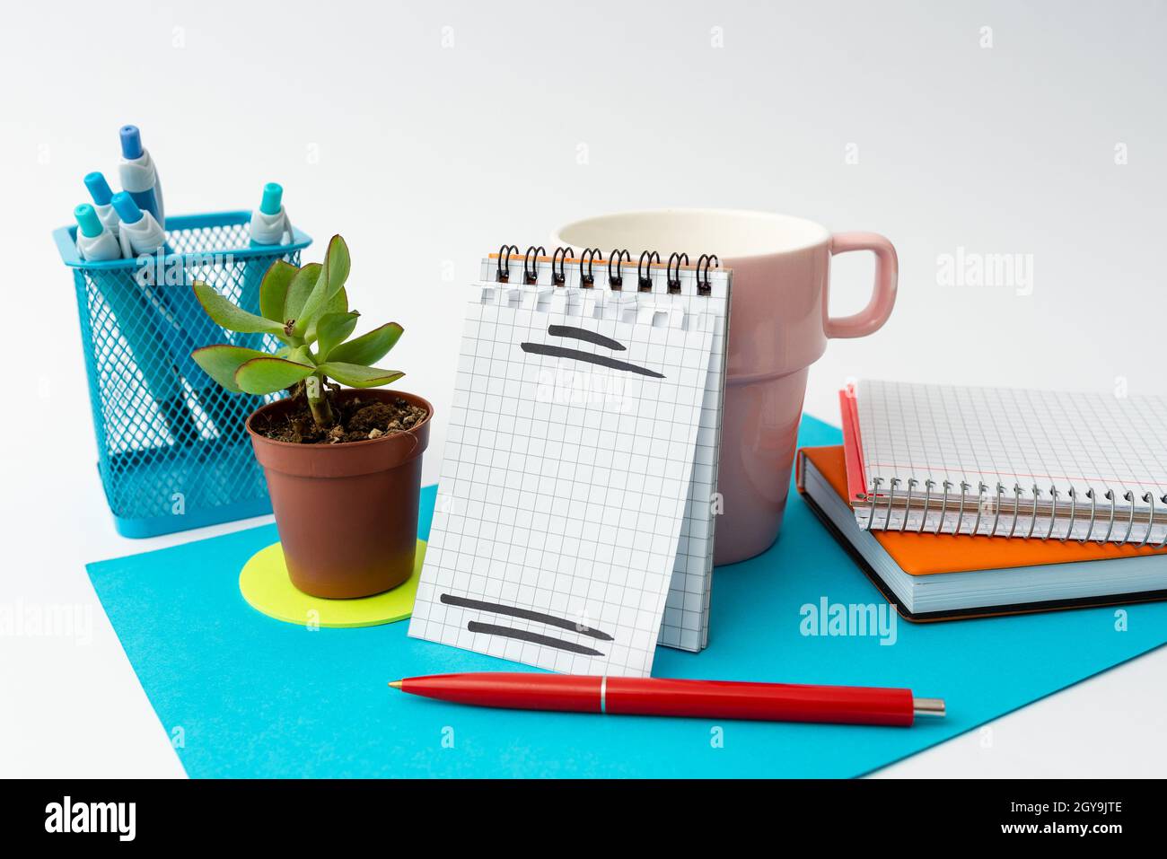 Tidy Workspace Setup, Writing Desk Tools And Equipment, Time Management ...