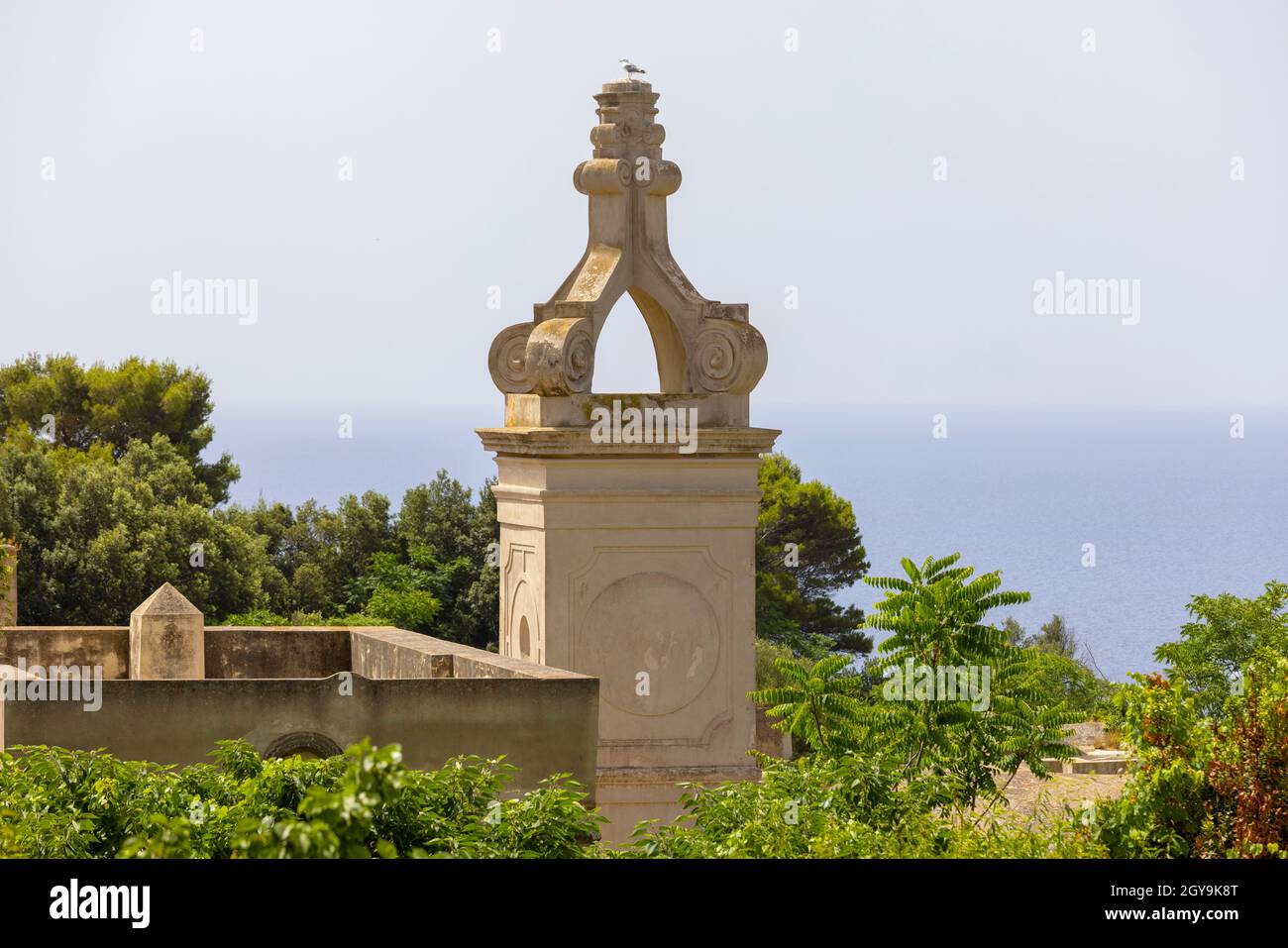 14th century Renaissance Carthusian monastery (Certosa San Giacomo ...