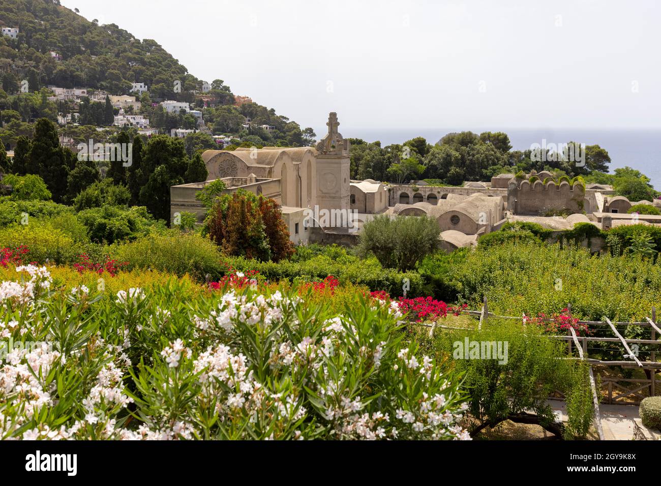 14th century Renaissance Carthusian monastery (Certosa San Giacomo ...