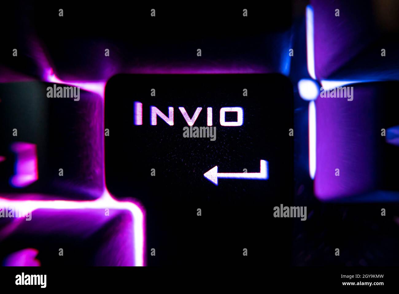 Closeup shot gaming keyboard hi-res stock photography and images - Alamy