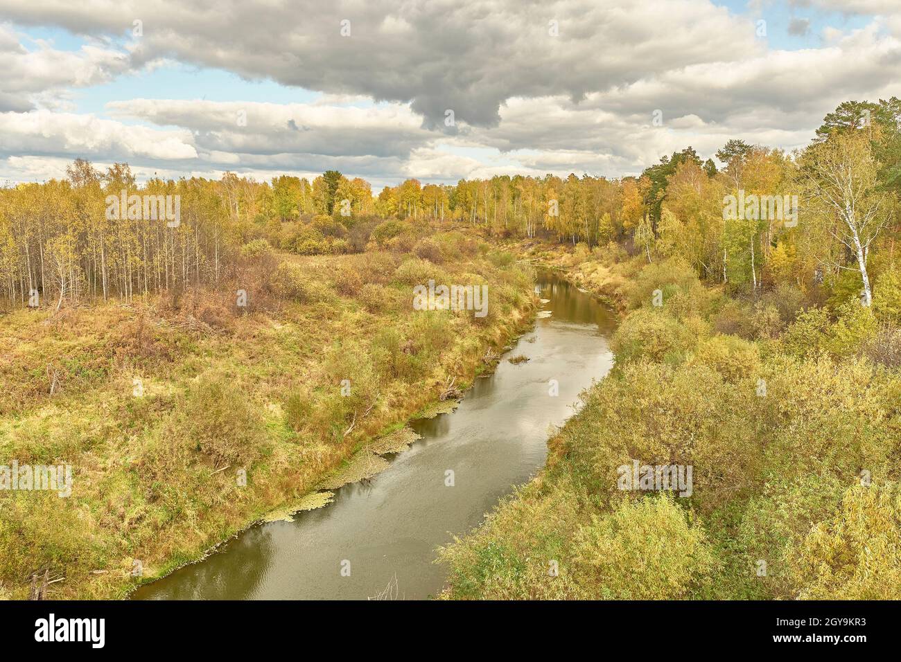Landscape taiga river river hi-res stock photography and images - Alamy