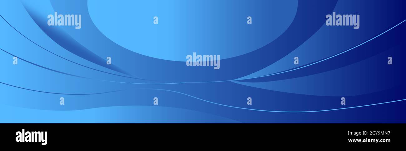 Blue lines on a white abstract background - Vector illustration Stock ...