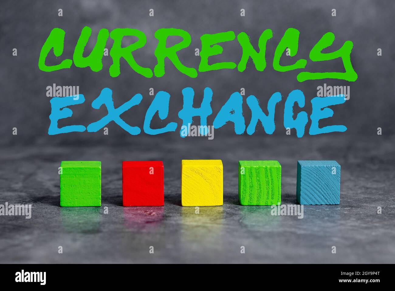 Text showing inspiration Currency Exchange, Business approach rate at ...