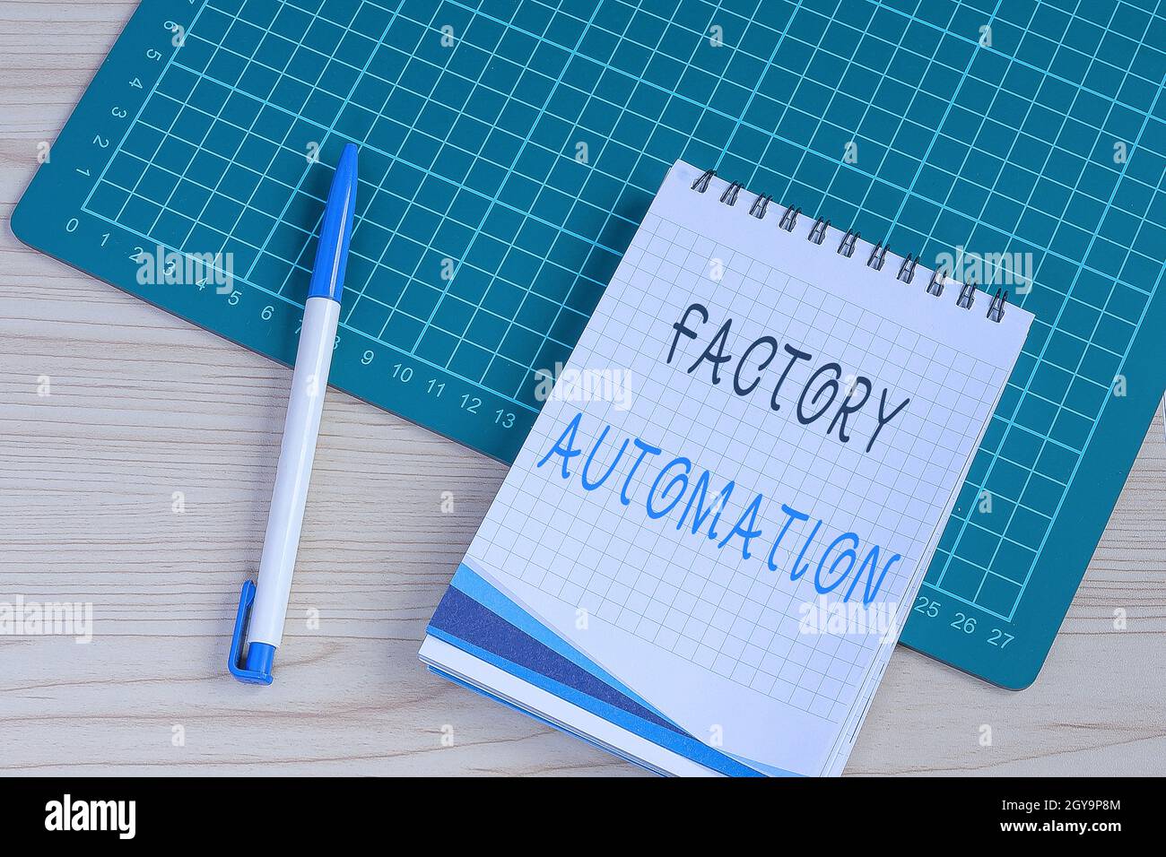 Text Sign Showing Factory Automation Internet Concept Automatic Operation And Control Of