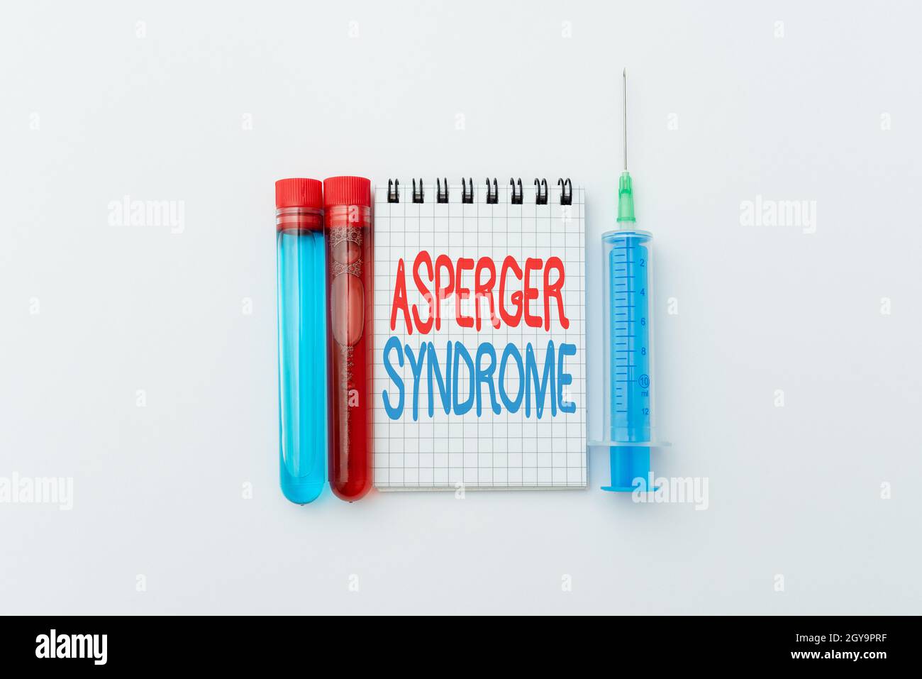 Handwriting text Asperger Syndrome, Business concept characterized as a ...