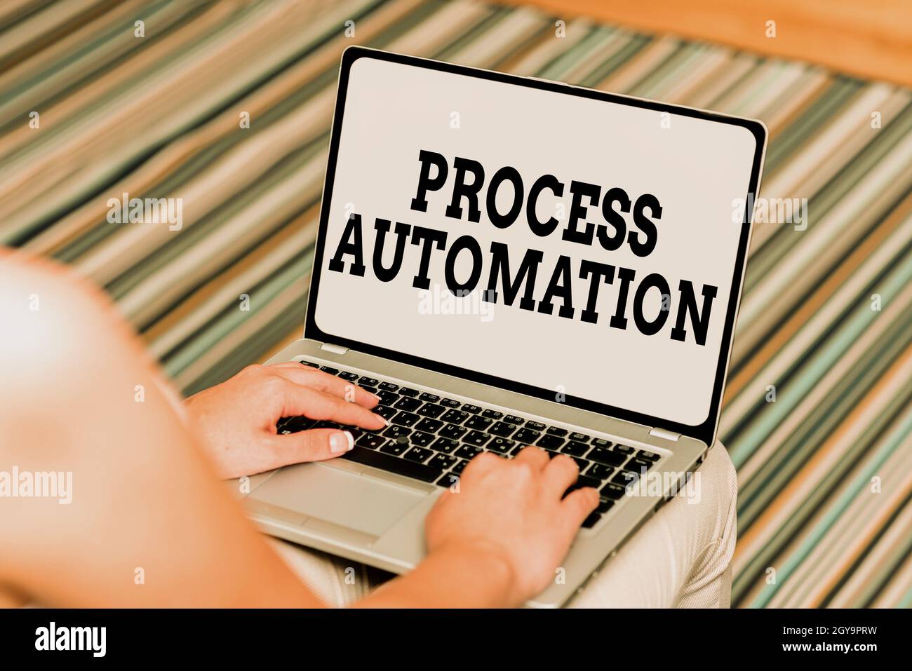 Conceptual Caption Process Automation Conceptual Photo The Use Of Digital Technology To Perform