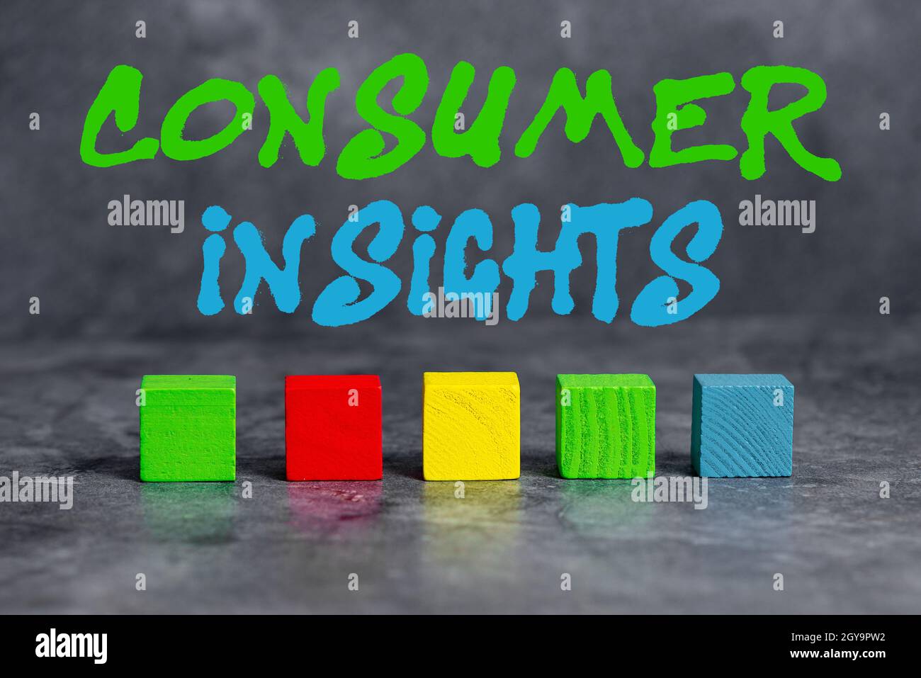 Writing displaying text Consumer Insights, Business showcase ...