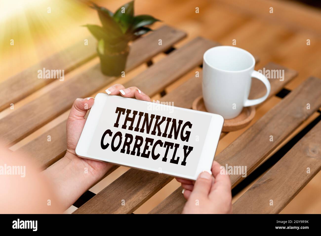 Inspiration showing sign Thinking Correctly, Word for principle that ...