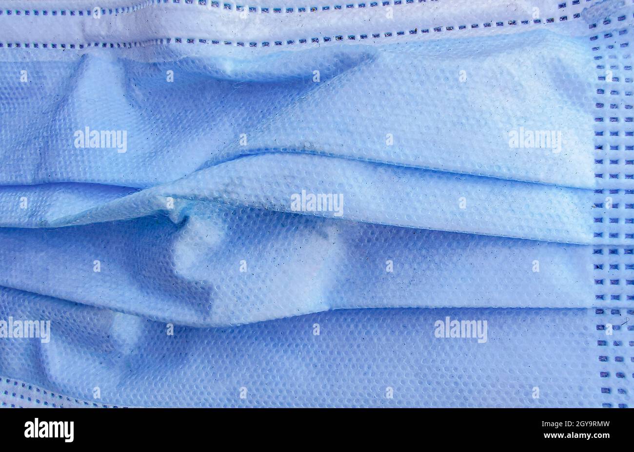 Pattern part of surgical blue masks texture. Corona virus Covid19 ...