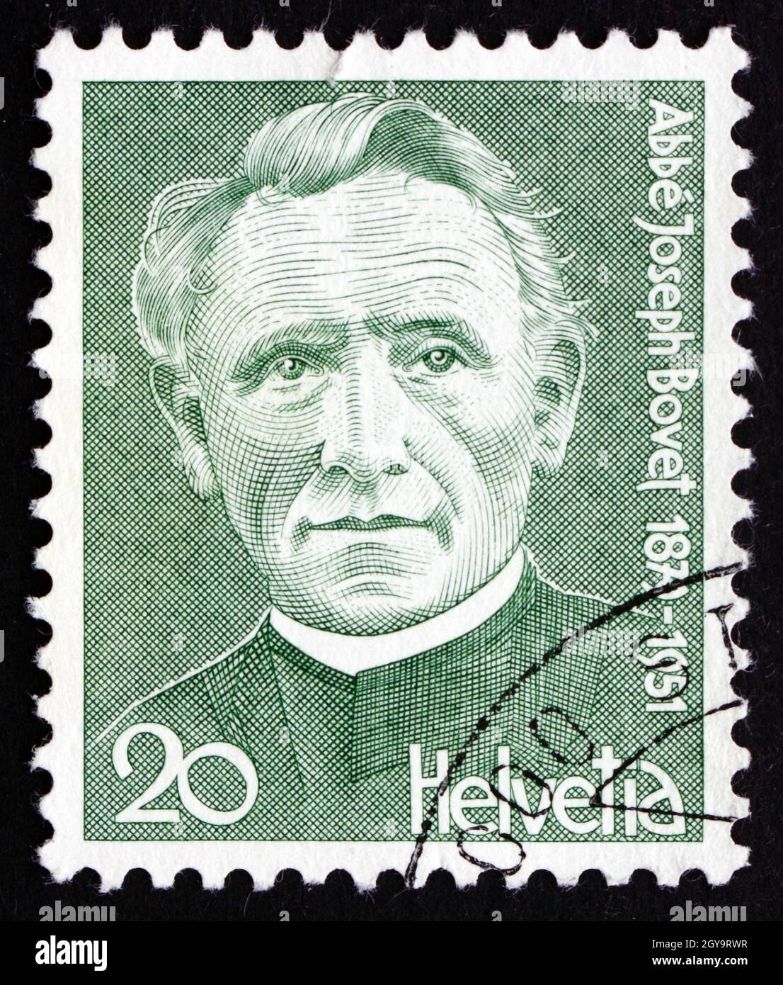 SWITZERLAND - CIRCA 1978: a stamp printed in the Switzerland shows ...