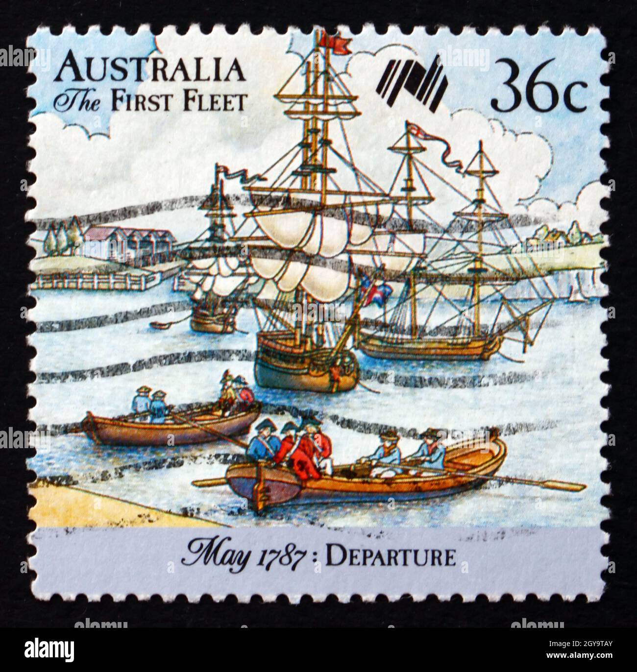 First fleet australia hi-res stock photography and images - Alamy
